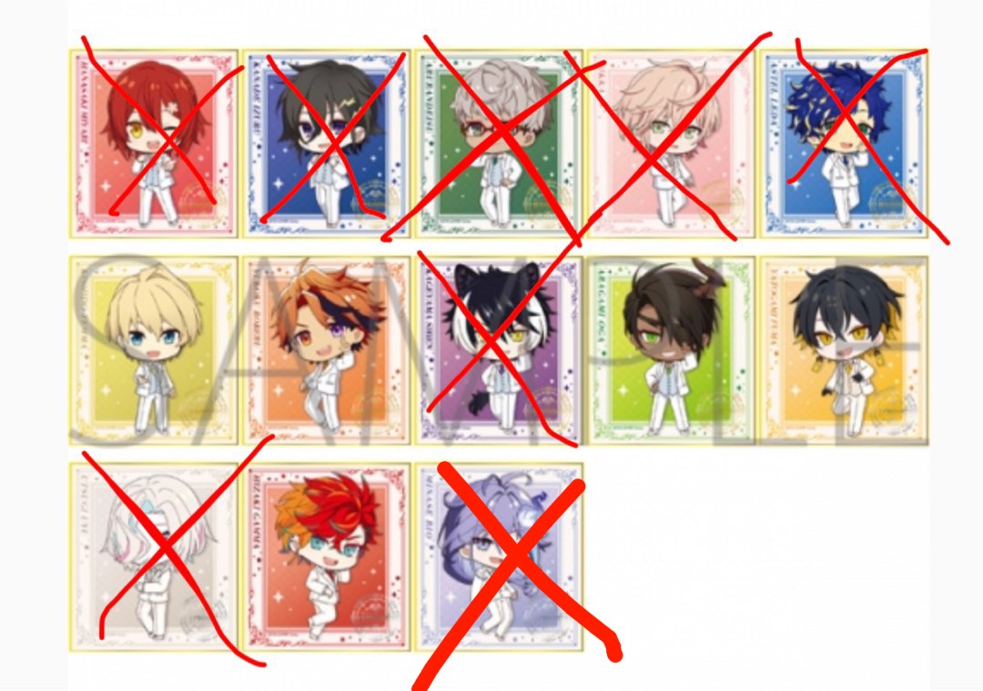Holostars 4th Anniversary Shikishi CHIBI Collection, Hobbies & Toys ...