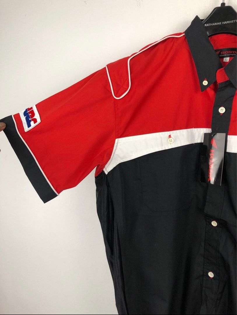 Honda HRC Racing Kemeja, Men's Fashion, Tops & Sets, Tshirts & Polo ...