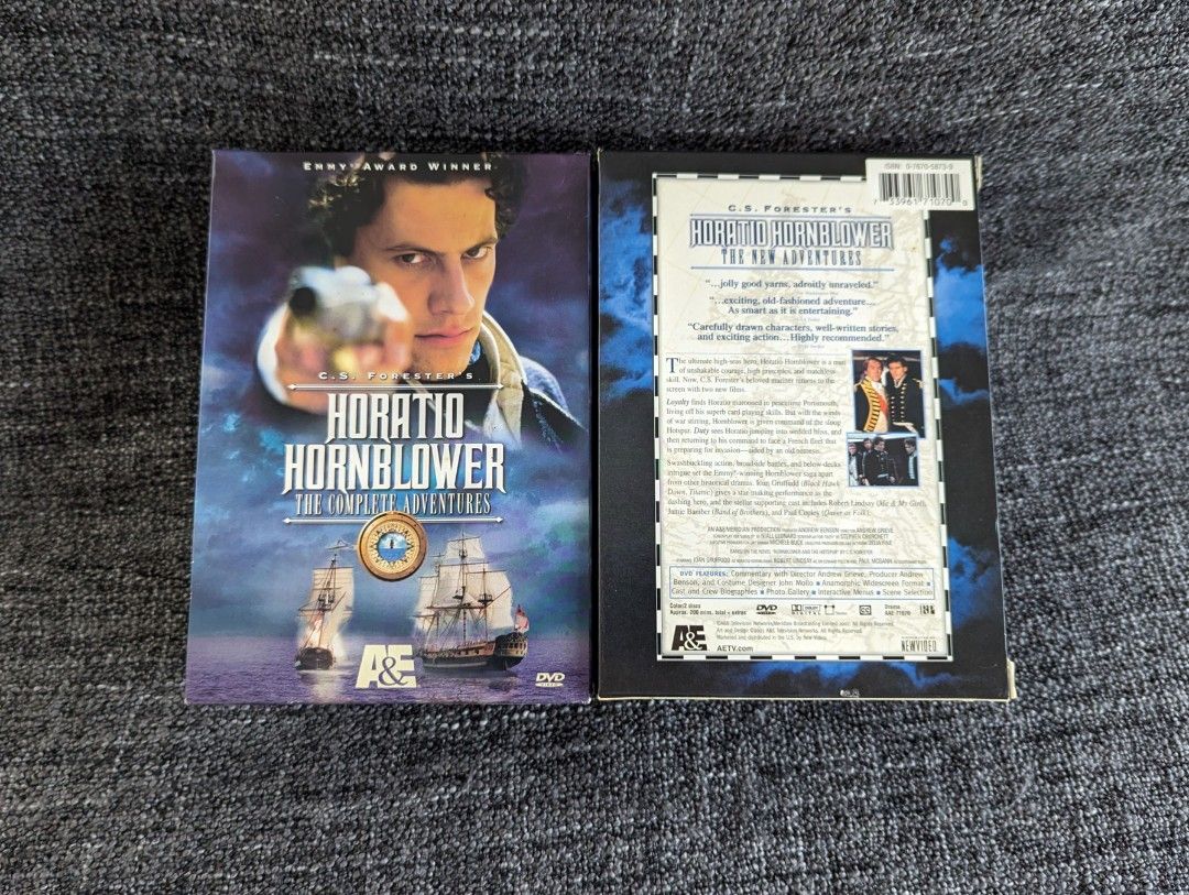 Horatio Hornblower The Complete Adventures & The New Adventures DVD ...