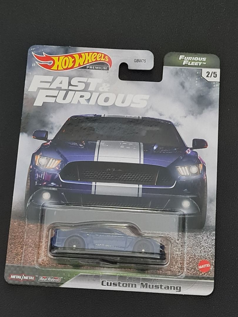 HOT WHEELS Premium Pop Culture - Fast & Furious Furious Fleet Custom ...