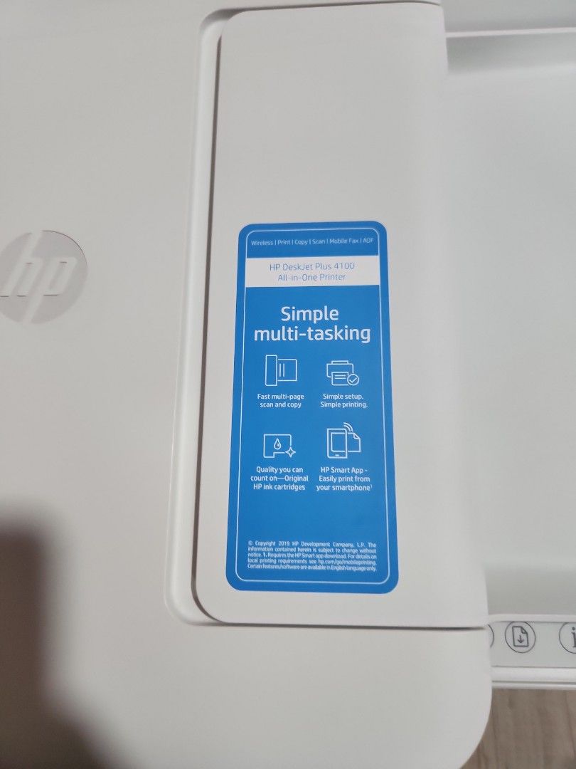 HP 4100 - 3in1 printer scanner, Computers & Tech, Printers, Scanners ...