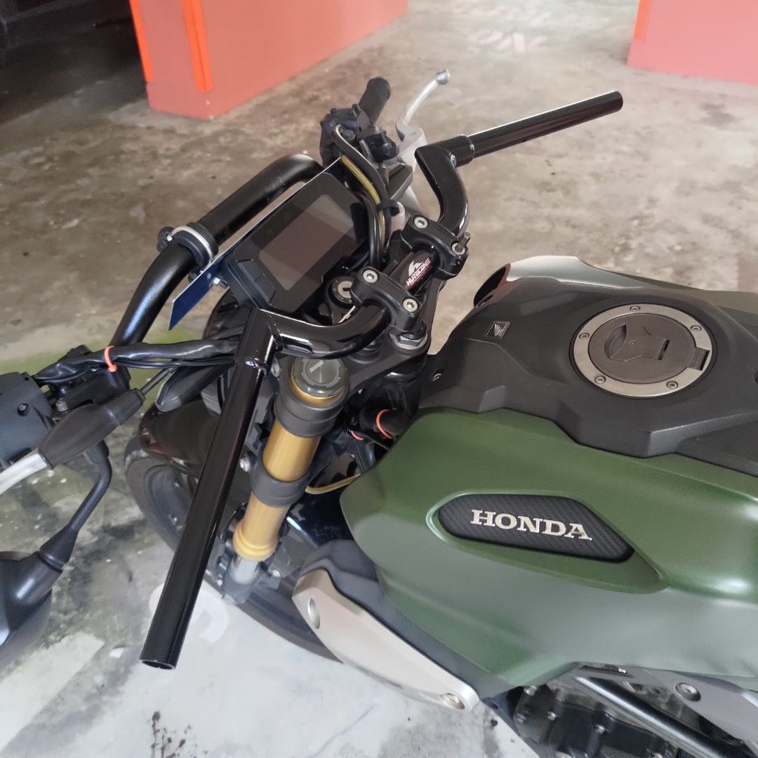 Hurricane Clubman Handlebar CB150R, Motorcycles, Motorcycle Accessories ...