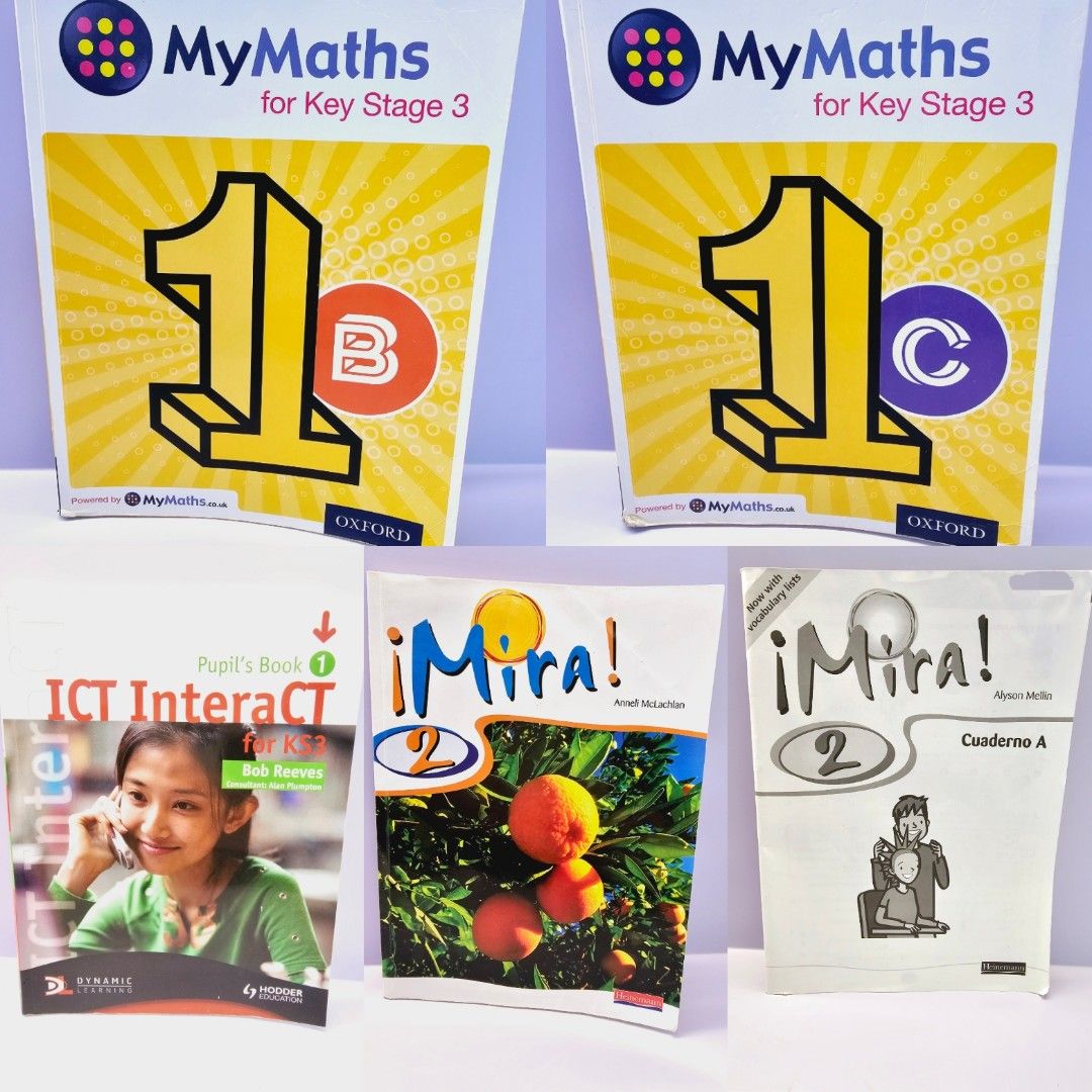 ICT Interact for KS3 Pupil's Book 1 ; Oxford MyMaths 1B & 1C for Key ...
