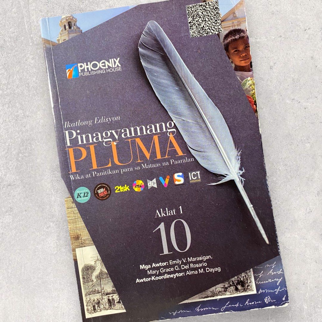 Ikatlong Edisyon: Pinagyamang Pluma (Wika at Panitikan para sa Mataas ...
