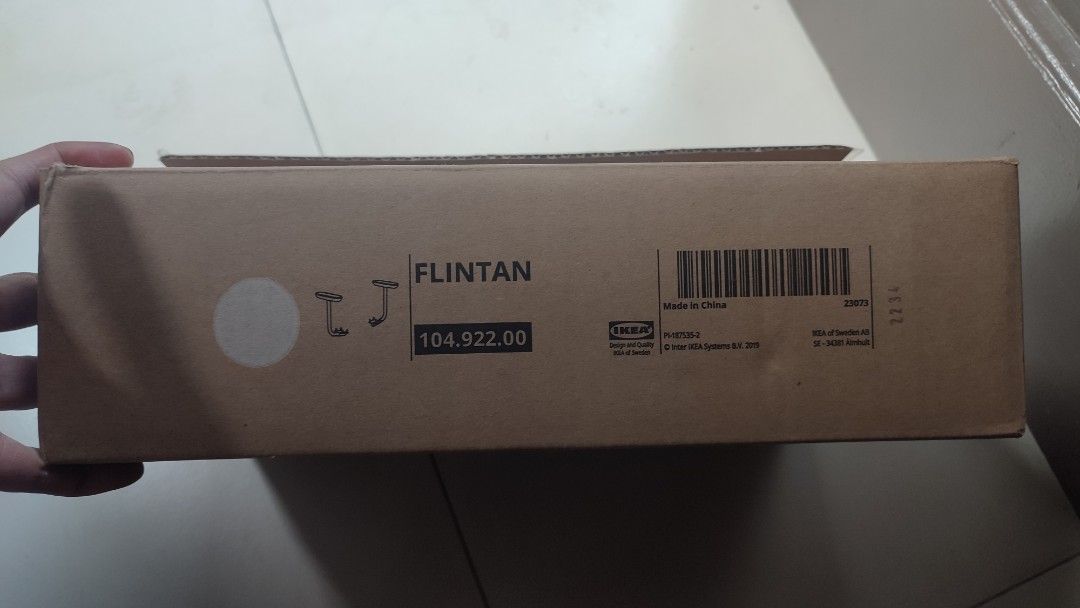 IKEA Flintan Office Chair in Beige with arm rests on Carousell
