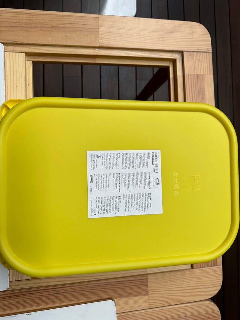 Ikea Flisat children table with storage, Furniture & Home Living ...