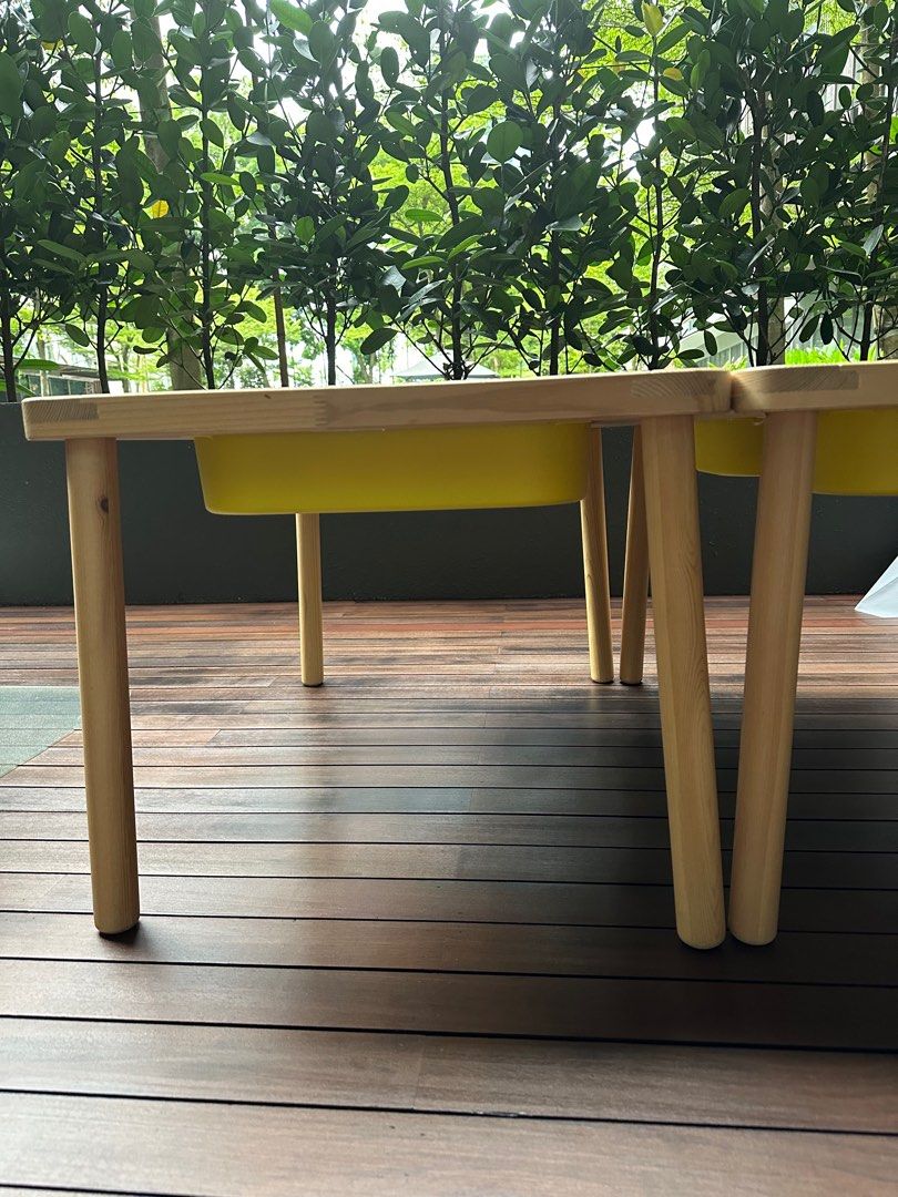 Ikea Flisat children table with storage, Furniture & Home Living ...