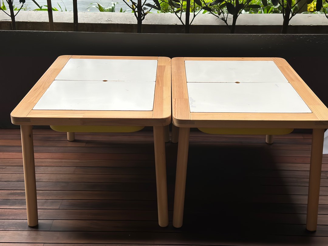 Ikea Flisat children table with storage, Furniture & Home Living ...