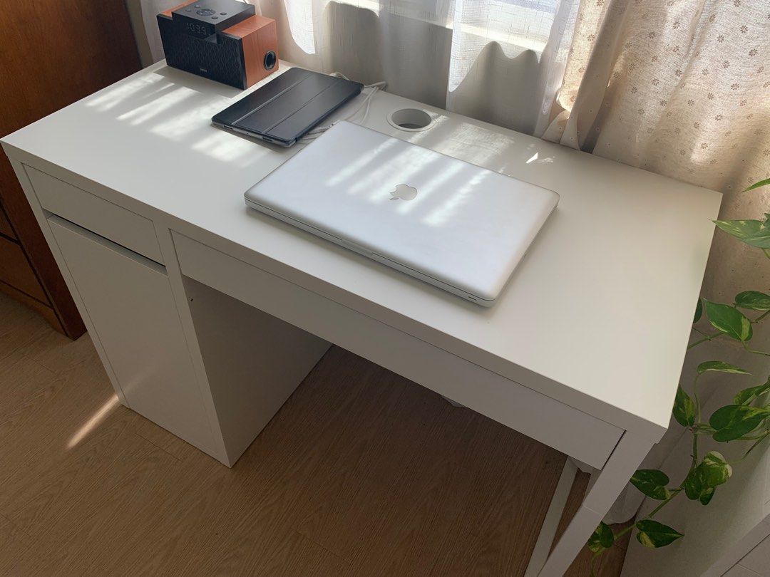 IKEA MICKE Study Table, Furniture & Home Living, Furniture, Tables ...