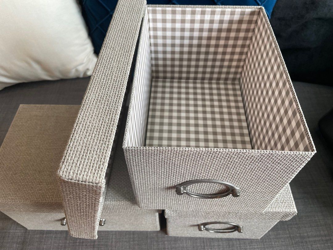 IKEA small storage boxes, Furniture & Home Living, Home Improvement ...