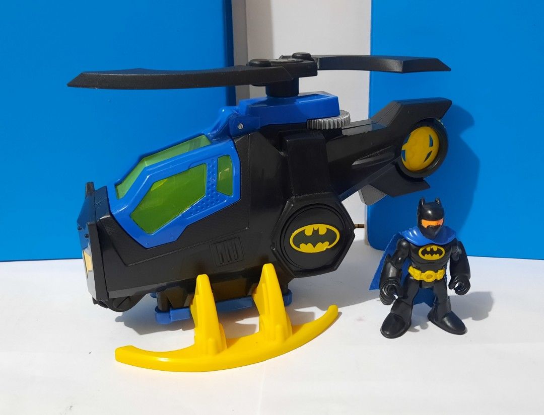 Imaginext DC Super Friends Batcopter, Hobbies & Toys, Toys & Games on ...