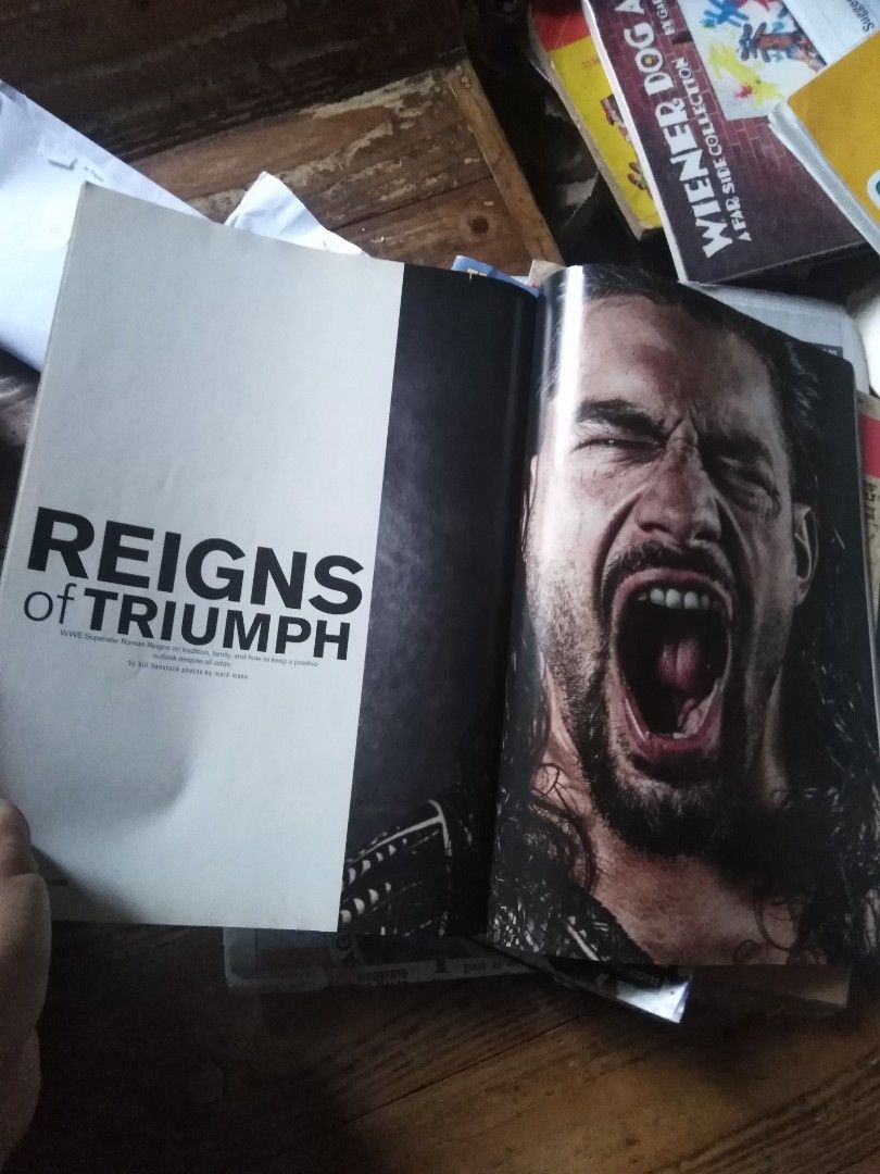 inked magazine roman reigns cover, Hobbies & Toys, Books & Magazines ...
