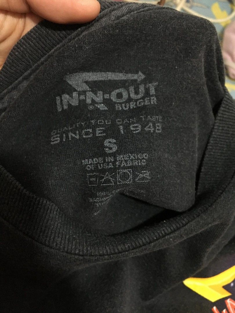 In-n-out Burger T-Shirt, Men's Fashion, Tops & Sets, Tshirts & Polo ...