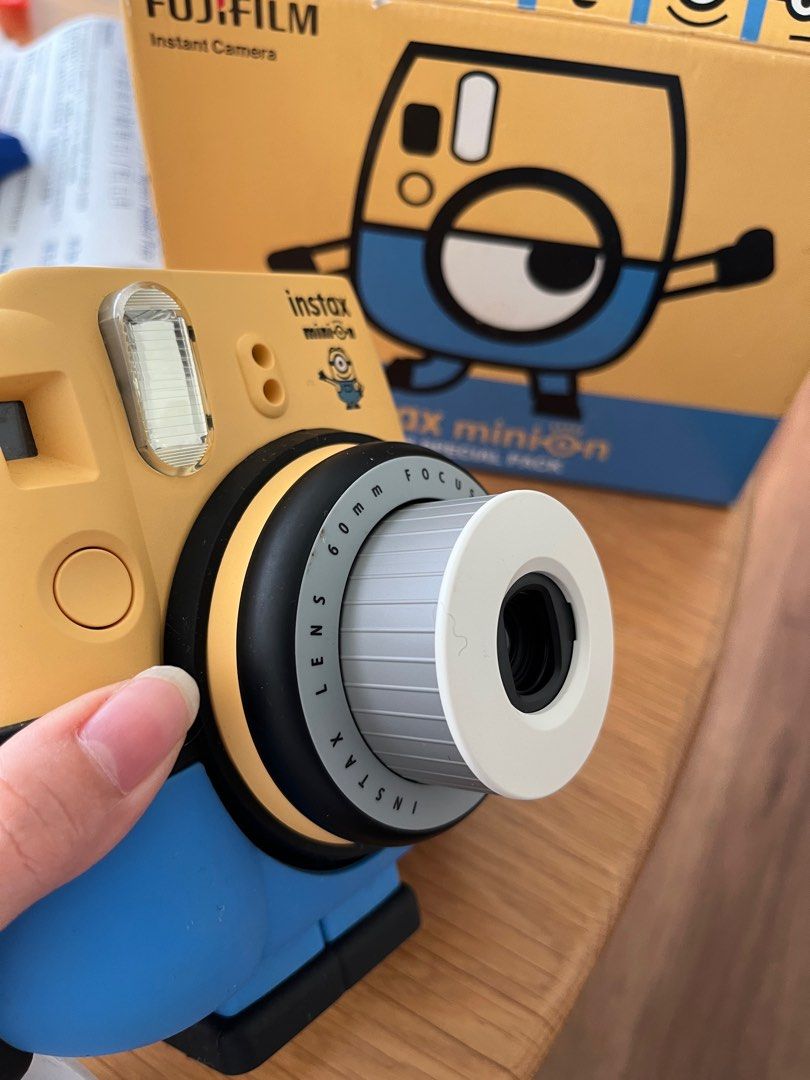 Instax minion mini8 Special Pack, Photography, Cameras on Carousell