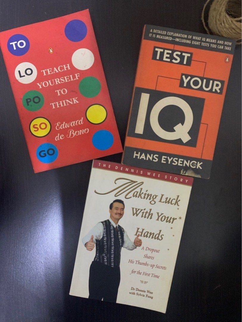 IQ books/Self awareness books, Hobbies & Toys, Books & Magazines ...
