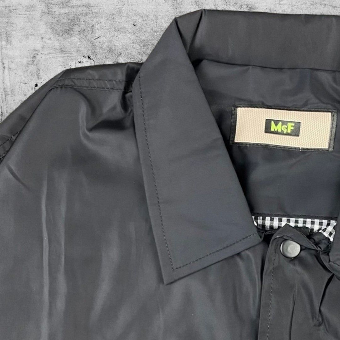 Jaket Coach Slayer Hitam, Fesyen Pria, Pakaian , Baju Luaran di Carousell