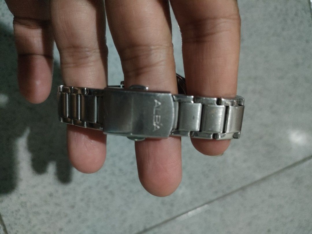 Jam Tangan Stainless Steel Merek Alba, Fesyen Wanita, Jam Tangan di ...