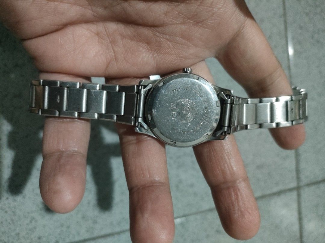 Jam Tangan Stainless Steel Merek Alba, Fesyen Wanita, Jam Tangan di ...
