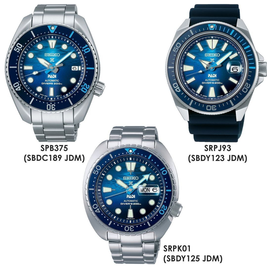 [JDM] Brand New Seiko Prospex Automatic Diver's 200m PADI Special ...