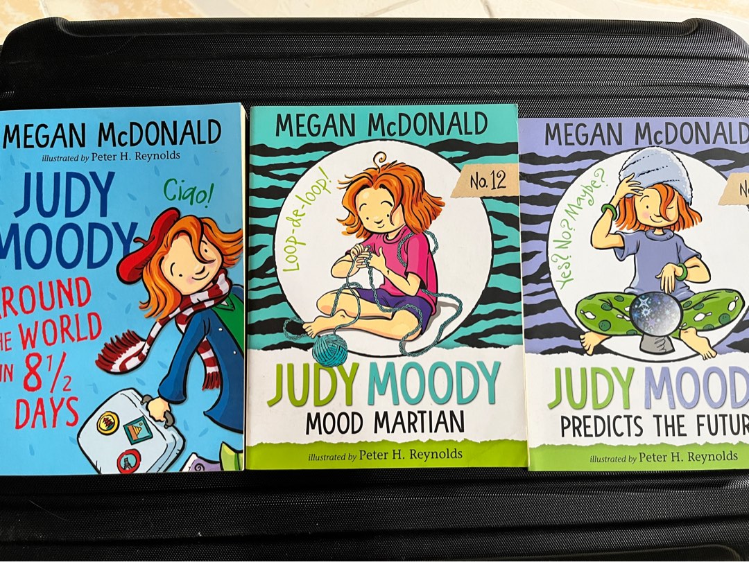 JUDY MOODY BOOKS BY MEGAN MCDONALD, Hobbies & Toys, Books & Magazines, Children's Books on Carousell