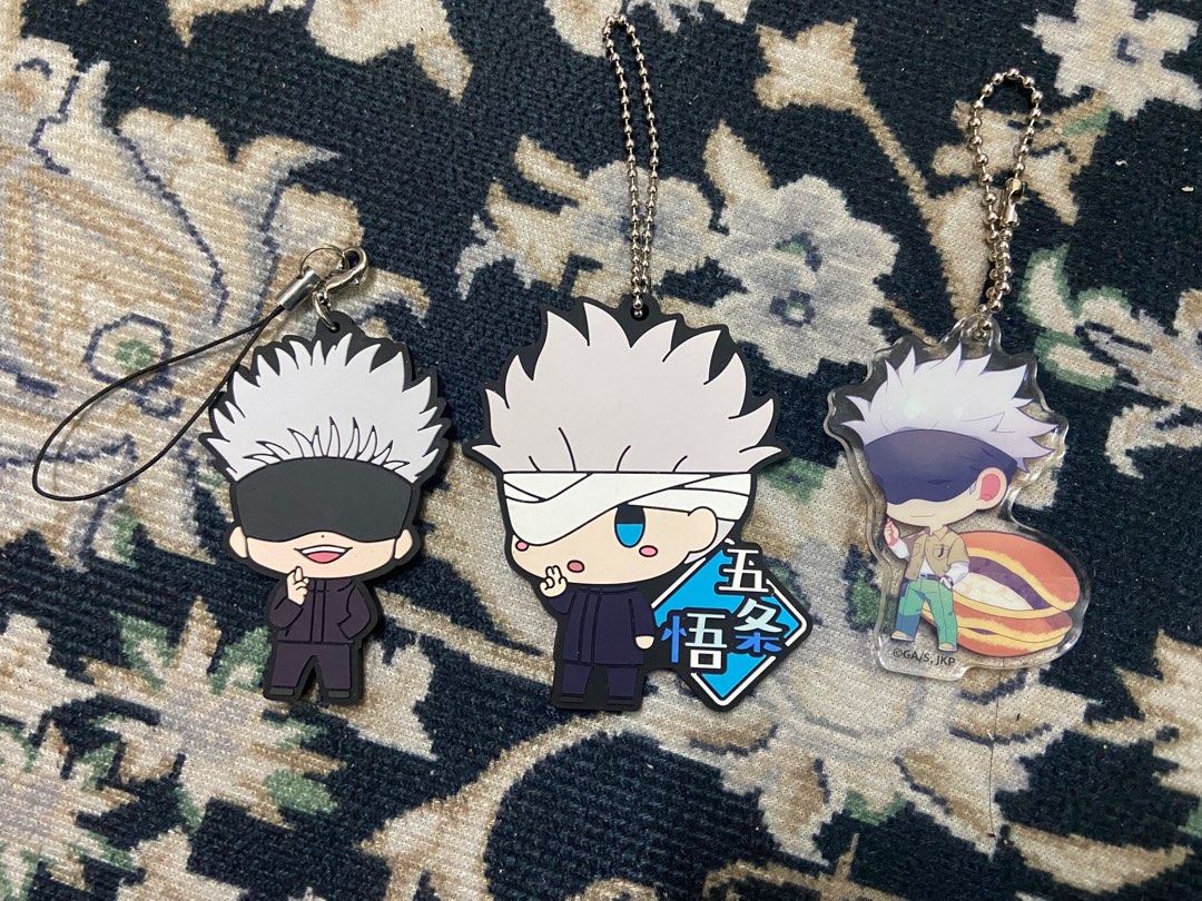 Jujutsu Kaisen Satoru Gojo keychain, Hobbies & Toys, Books & Magazines ...