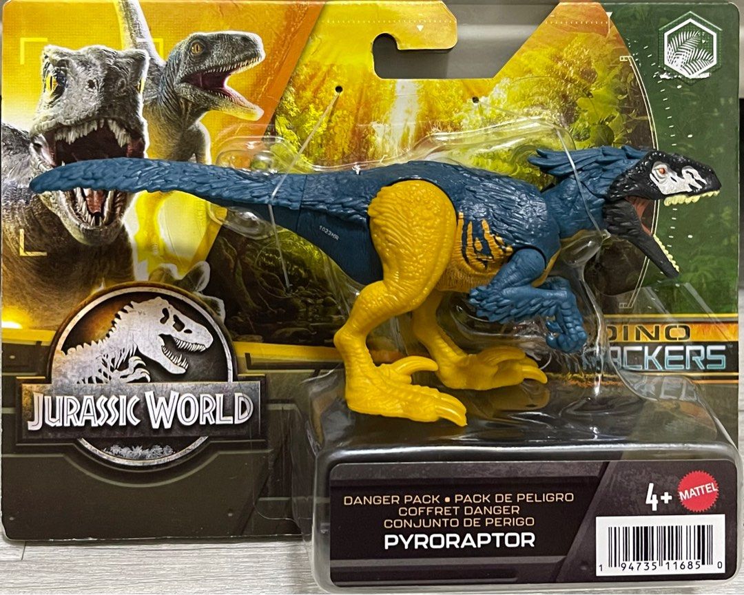 Jurassic World Dinosaur PYRORAPTOR, Hobbies & Toys, Toys & Games on ...