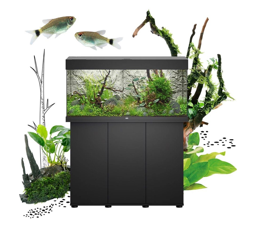JUWEL German Aquarium Aquatic fish tank 180L, Pet Supplies, Homes ...