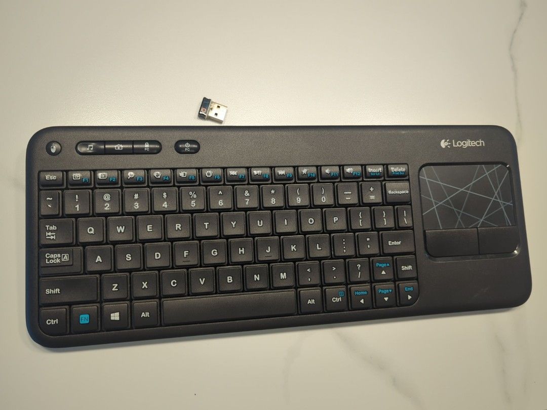 K400r Logi Wireless Keyboard, Computers & Tech, Parts & Accessories ...