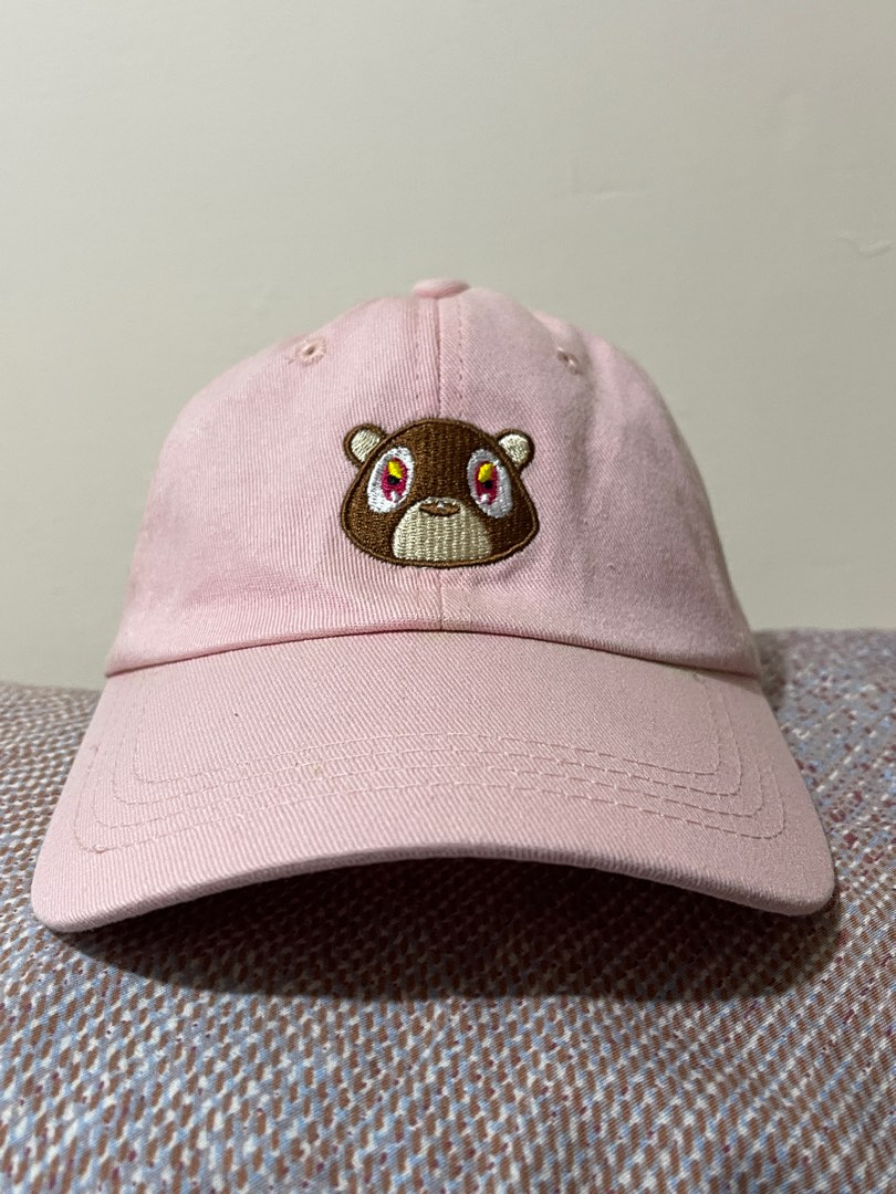 Kanye Dropout Bear Cap, Men's Fashion, Watches & Accessories, Caps ...