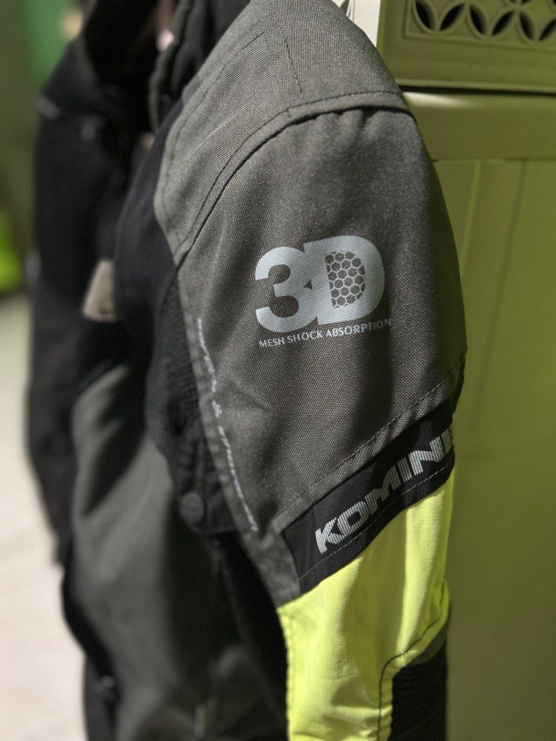 KOMINE Air Stream 3D Mesh Riding Jacket, Motorbikes, Motorbike Parts & Accessories, Body Parts ...