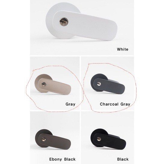 Korea Lever door lock, Furniture & Home Living, Security & Locks, Locks ...