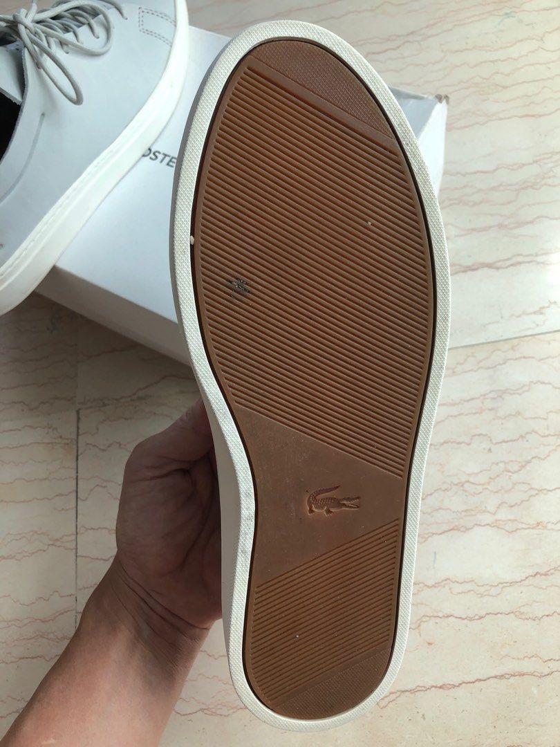Lacoste Full Leather, Men's Fashion, Footwear, Casual shoes on Carousell