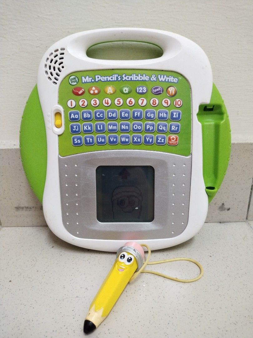 LeapFrog Mr. Pencil's Scribble and Write, Hobbies & Toys, Toys & Games ...