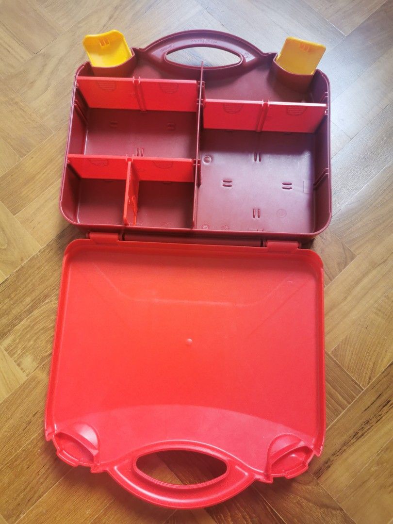 Lego carry case, Lego organization box, with partitions, Hobbies & Toys ...