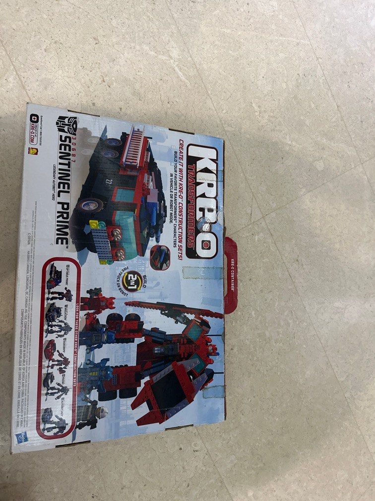 LEGO KRE-O SENTINEL PRIME, Hobbies & Toys, Toys & Games on Carousell