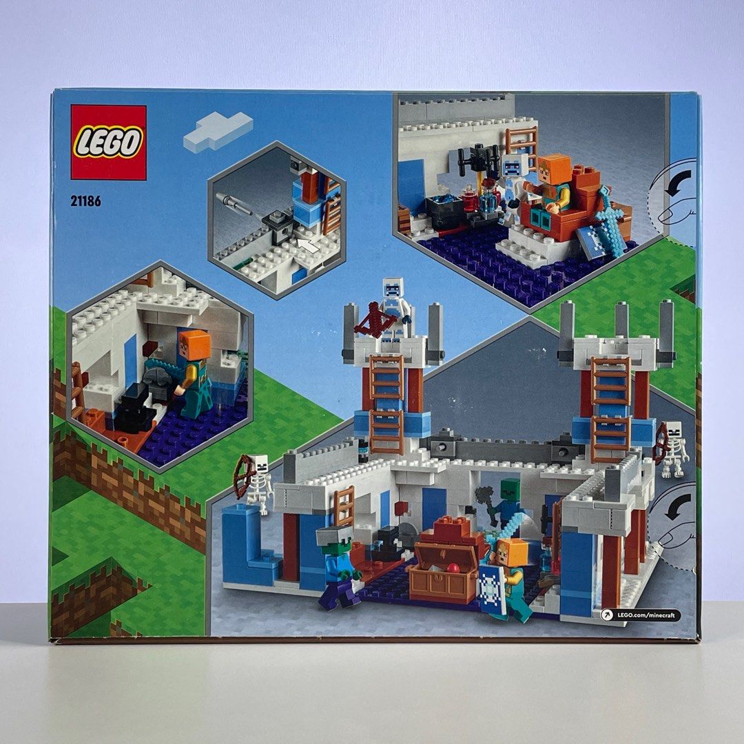 Lego Minecraft 21186 The Ice Castle, Hobbies & Toys, Toys & Games on ...