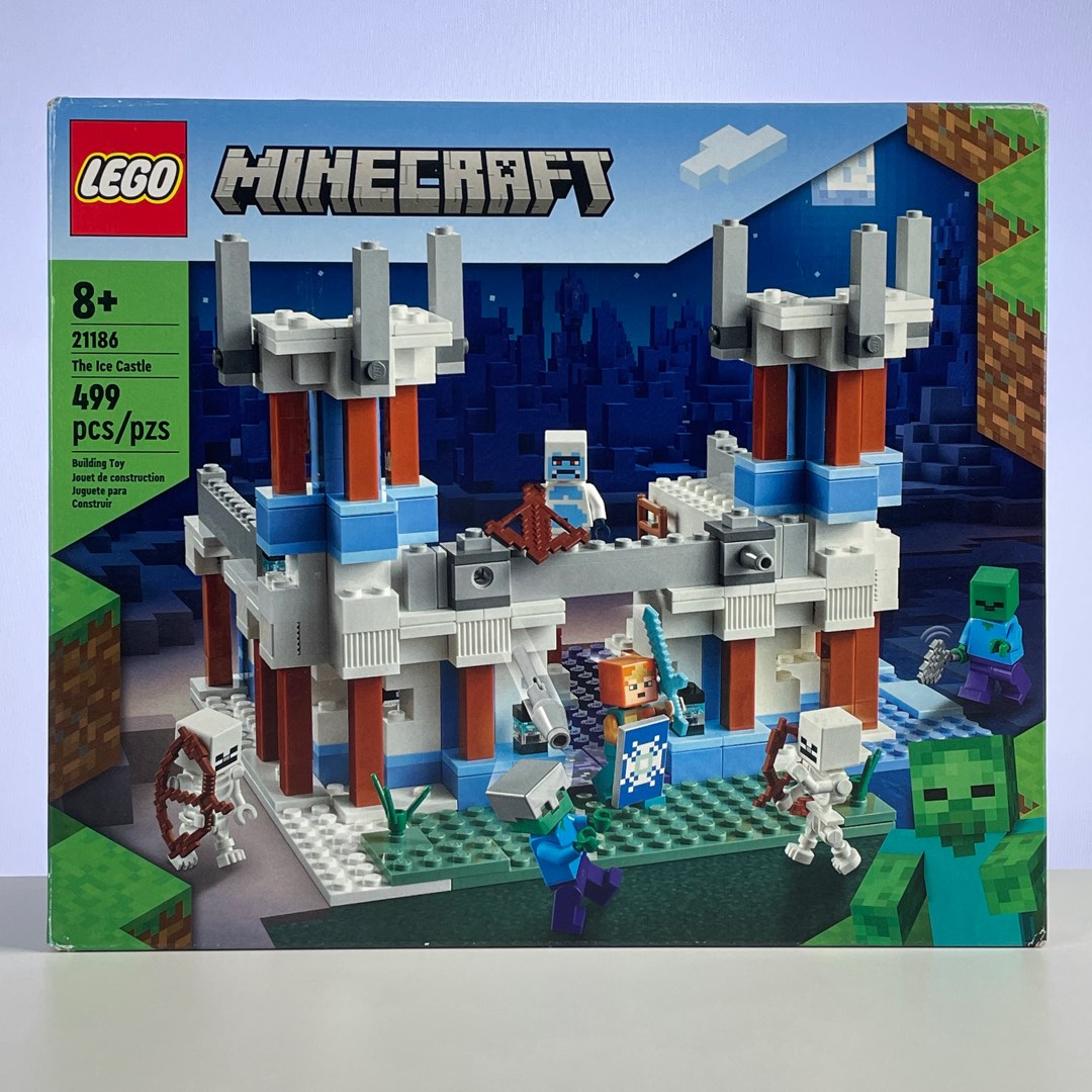 Lego Minecraft 21186 The Ice Castle, Hobbies & Toys, Toys & Games on ...