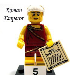 LEGO Minifigures 71000 series 9 Roman emperor, 興趣及遊戲, 玩具 & 遊戲類 - Carousell