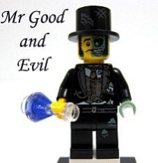 LEGO Minifigures 71000 series 9 mr good and evil, 興趣及遊戲, 玩具 & 遊戲類 ...