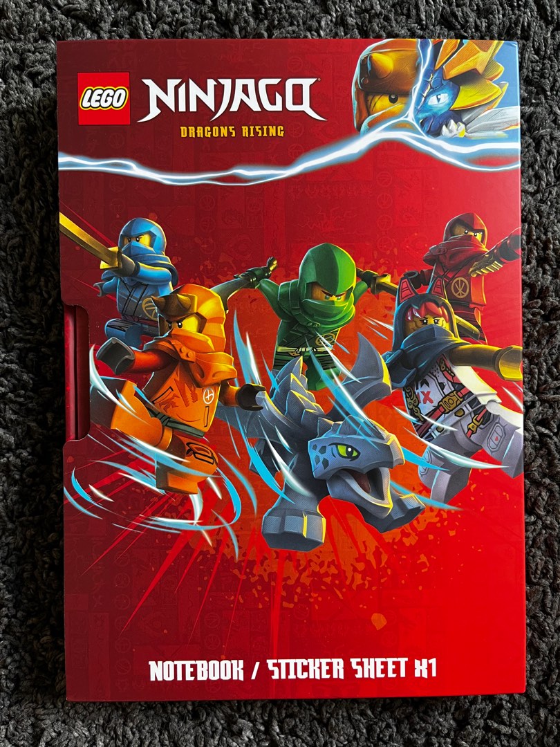 LEGO Ninjago Notebook, Hobbies & Toys, Books & Magazines, Children's ...