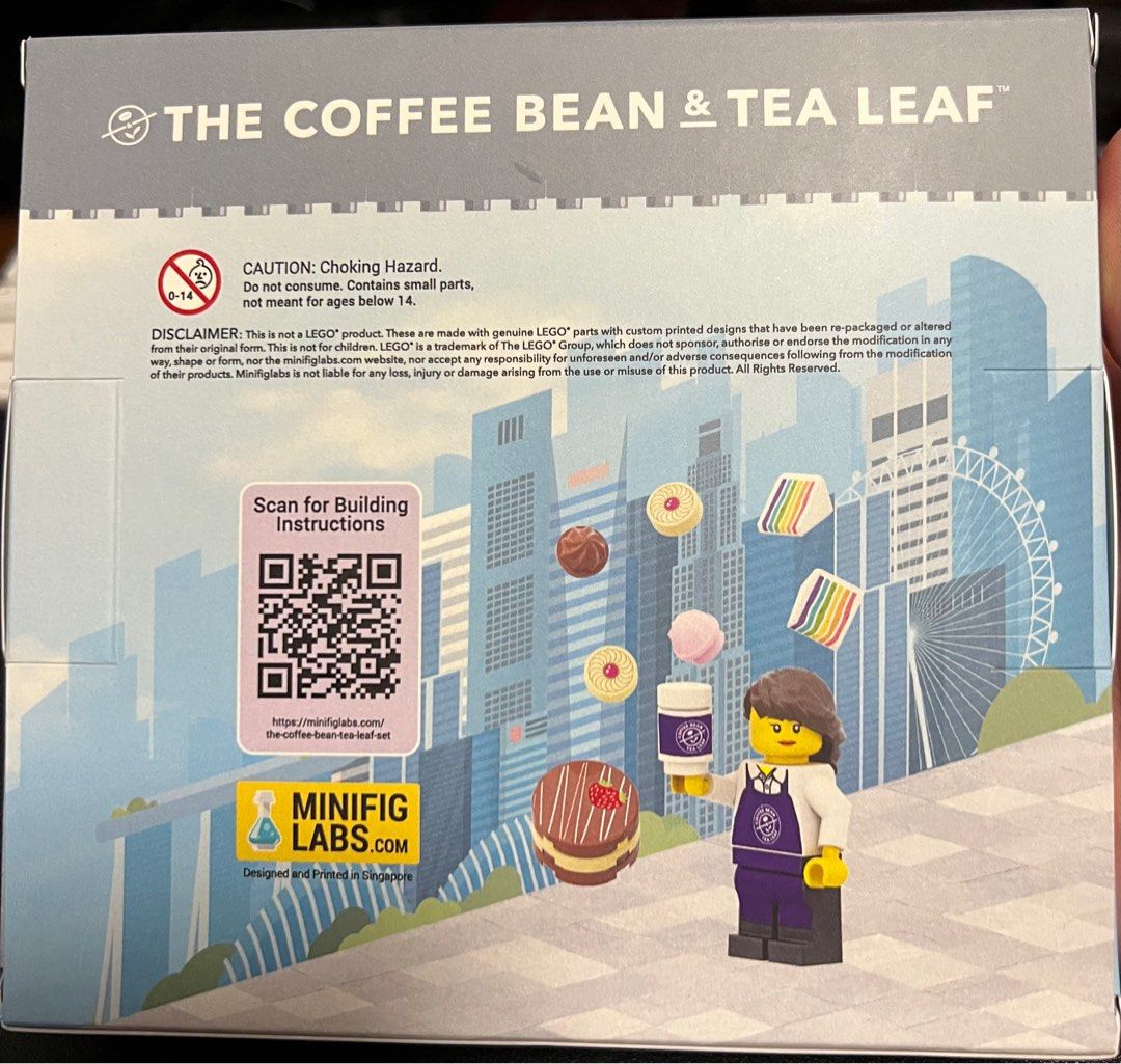 Lego the coffee bean & Tea Leaf, Hobbies & Toys, Toys & Games on Carousell
