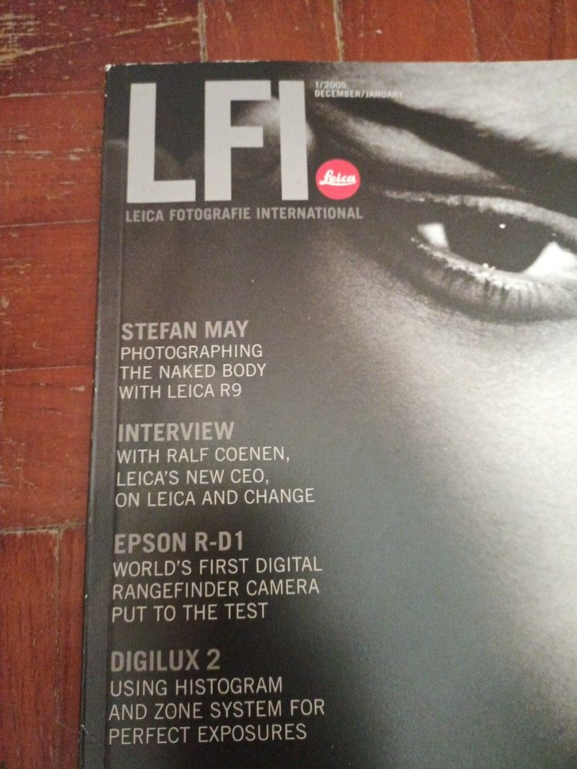 Leica LFI Magazine 2005 Stefan May, Hobbies & Toys, Books & Magazines ...
