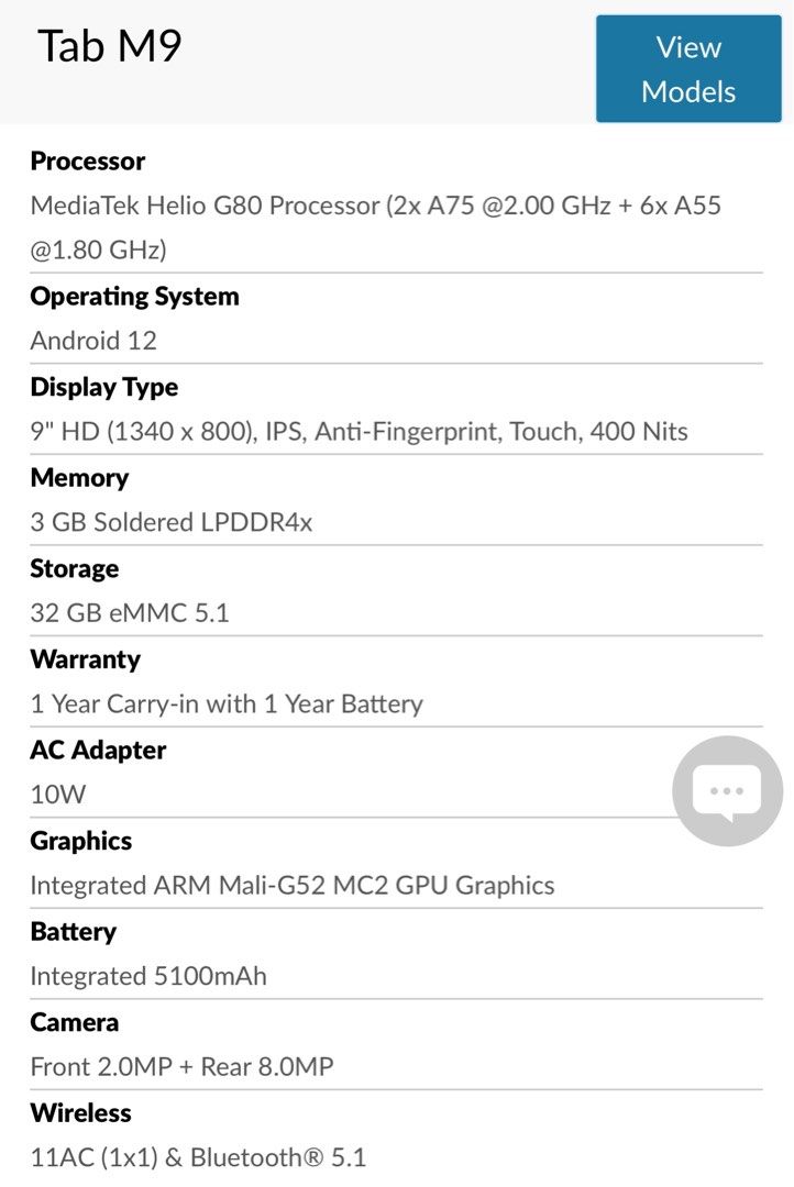 Lenovo Tab M9 (9” MTK), Mobile Phones & Gadgets, Tablets, Android on Carousell