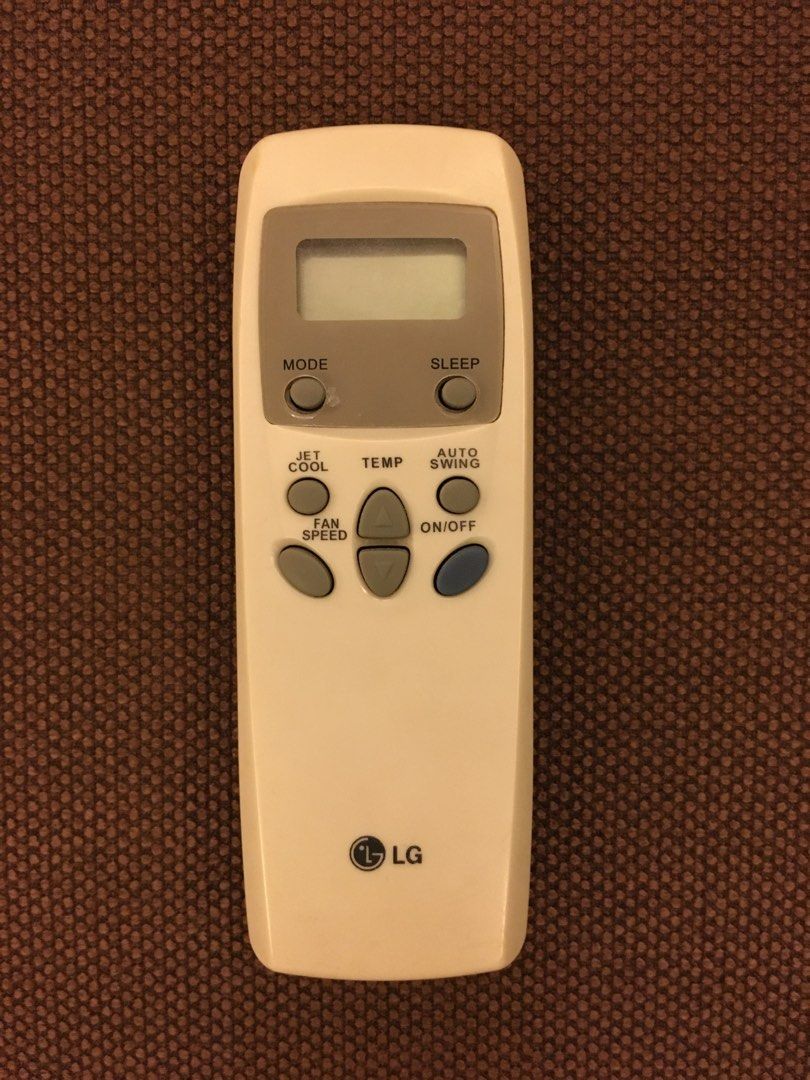 LG aircon remote, TV & Home Appliances, Air Conditioning and Heating on ...