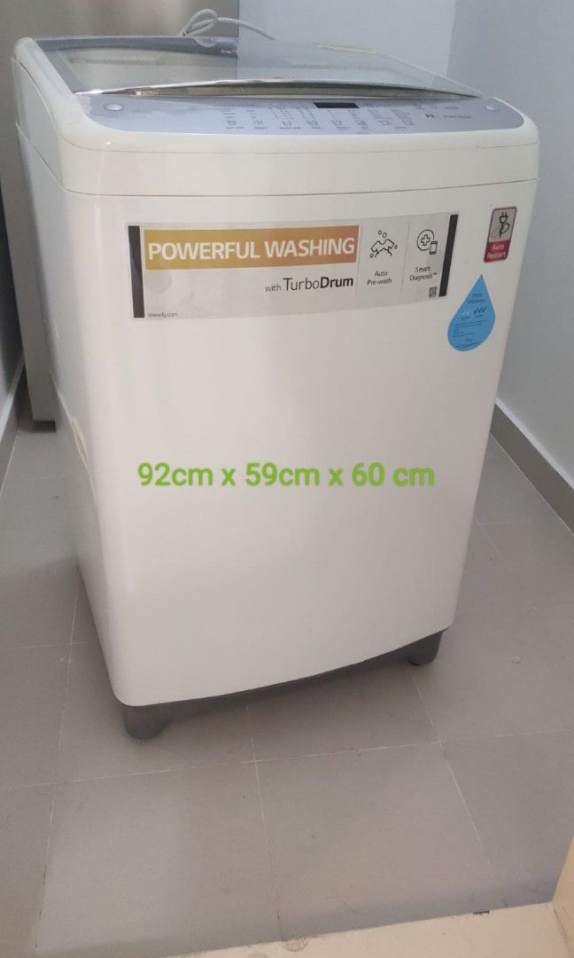 LG brand washing machine, TV & Home Appliances, Washing Machines and ...