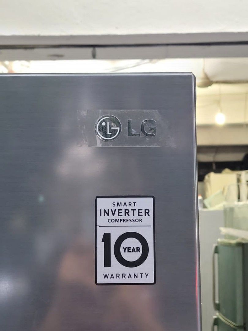 LG Smart Inverter 2 Door Fridge Refrigerator Peti ais 507 Liter, TV & Home Appliances, Kitchen ...