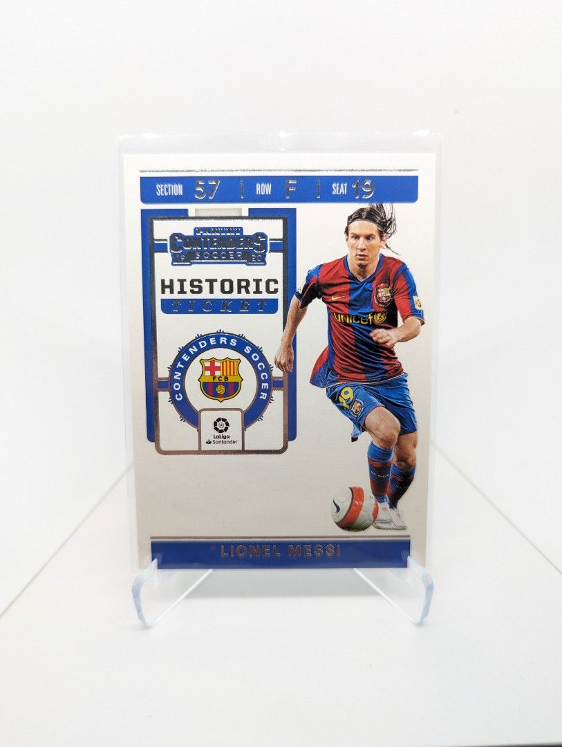 Lionel Messi 2019-20 Panini Chronicles Barcelona Argentina Historic ...