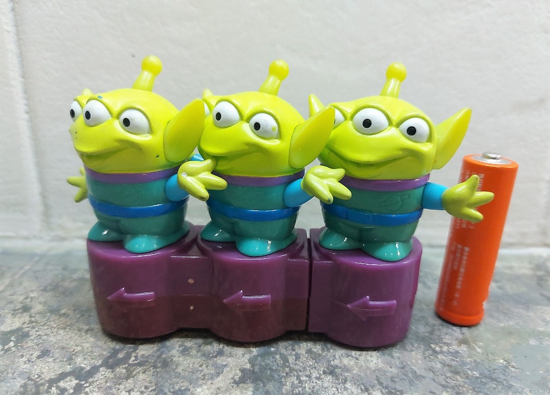 LITTLE GREEN ALIENS - '90s McDonald's Disney Pixar TOY STORY Happy Meal ...
