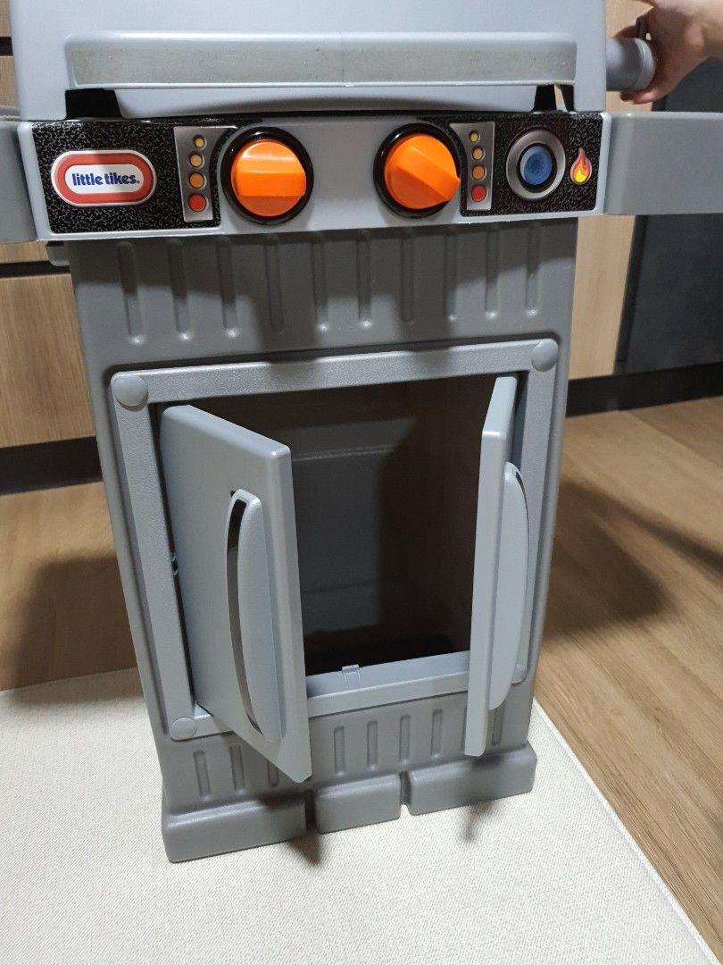 Little Tikes Cook N Grow BBQ Grill/Kitchen extension/Montessori Play ...