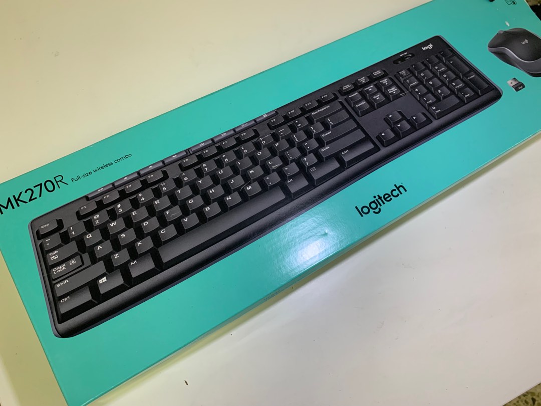 Logitech Mk270r Wireless Keyboard And Mouse Combo Computers And Tech Parts And Accessories